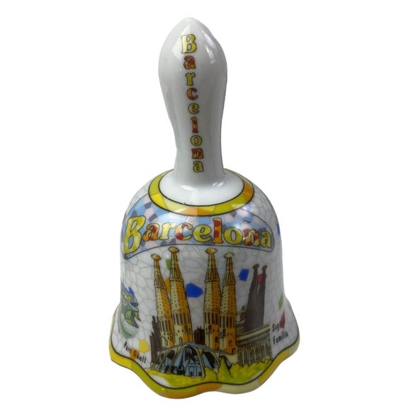 Accents | Vintage Ceramic Barcelona Spain Cathedral Tourist Souvenir ...